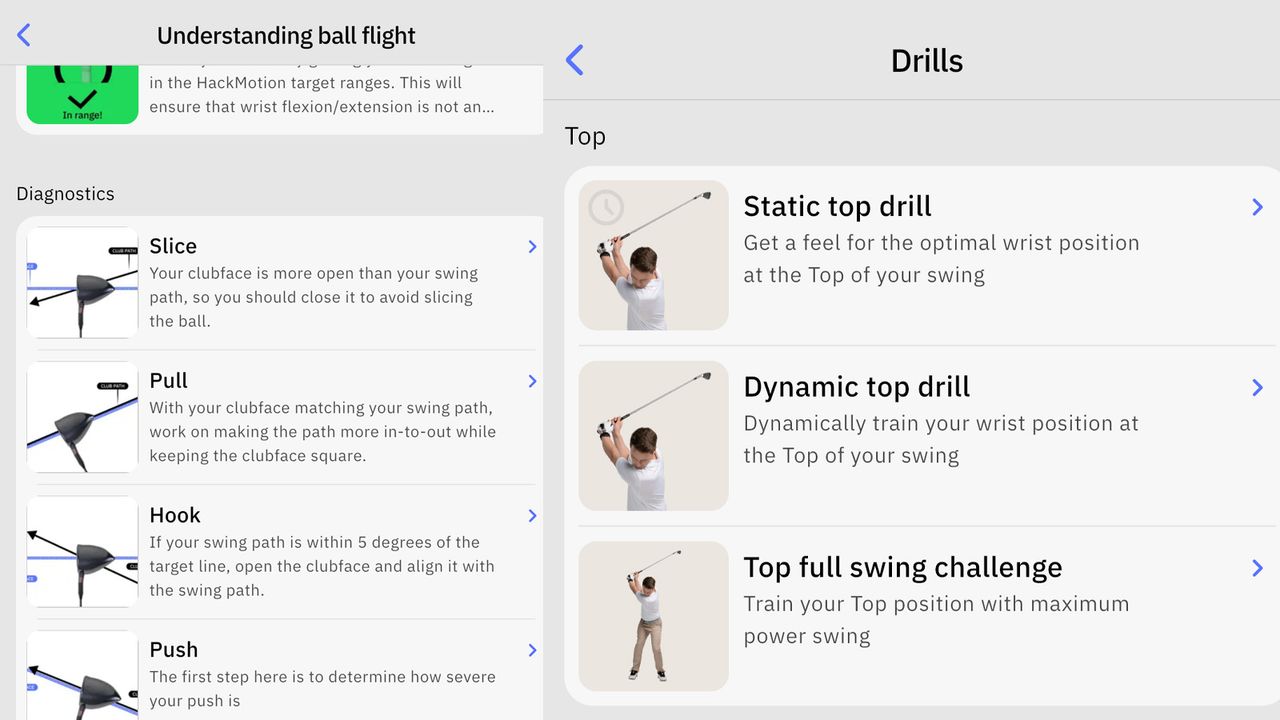 HackMotion Golf Swing Analyzer Review | Golf Monthly