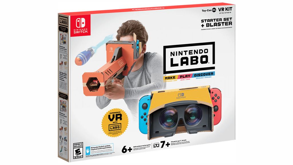Nintendo Switch VR is here: new Labo kit puts the console on your face ...