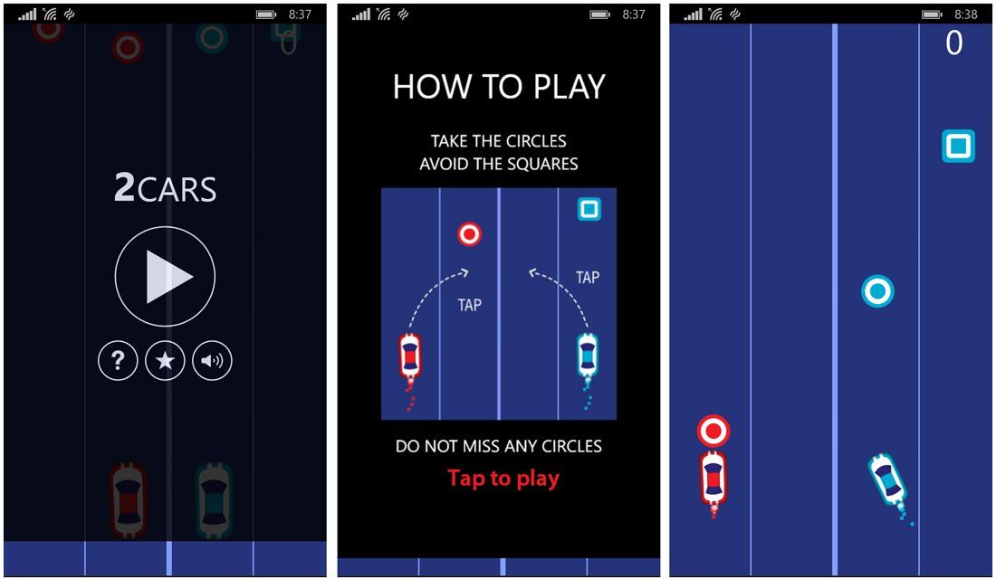 2 Cars - a Windows Phone game with twice the challenge | Windows Central