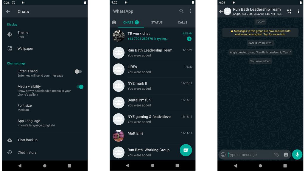 How to use WhatsApp dark mode on iOS and Android | TechRadar