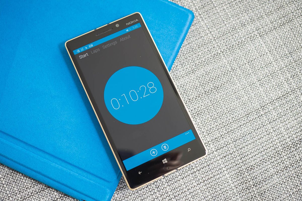 Circle Stopwatch for Windows Phone is simple, fast, and free | Windows ...