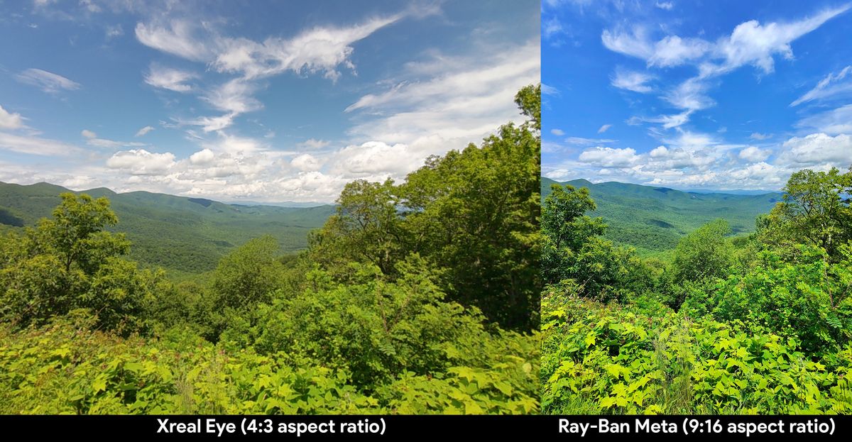 The latest Xreal smart glasses have a camera, and I couldn't be more ...