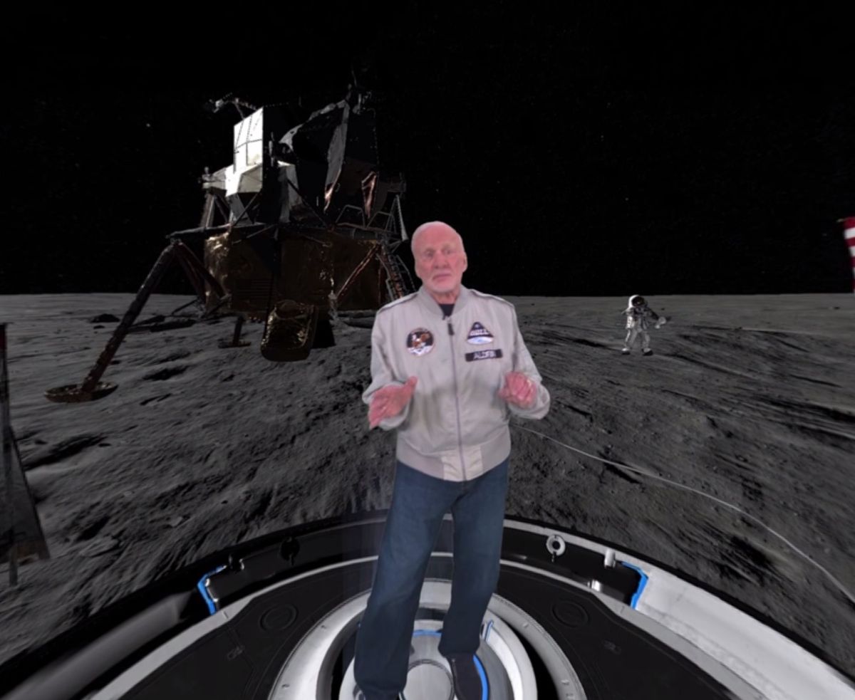 Travel to Mars (Virtually) with Apollo 11 Astronaut Buzz Aldrin | Space