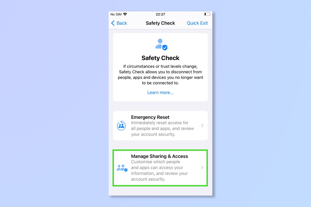 How to use Safety Check on iPhone | Tom's Guide