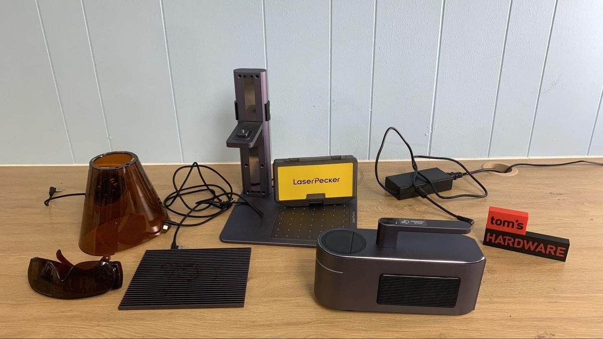 LaserPecker LP4 Review: Etch Metal and Wood for a Price | Tom's Hardware