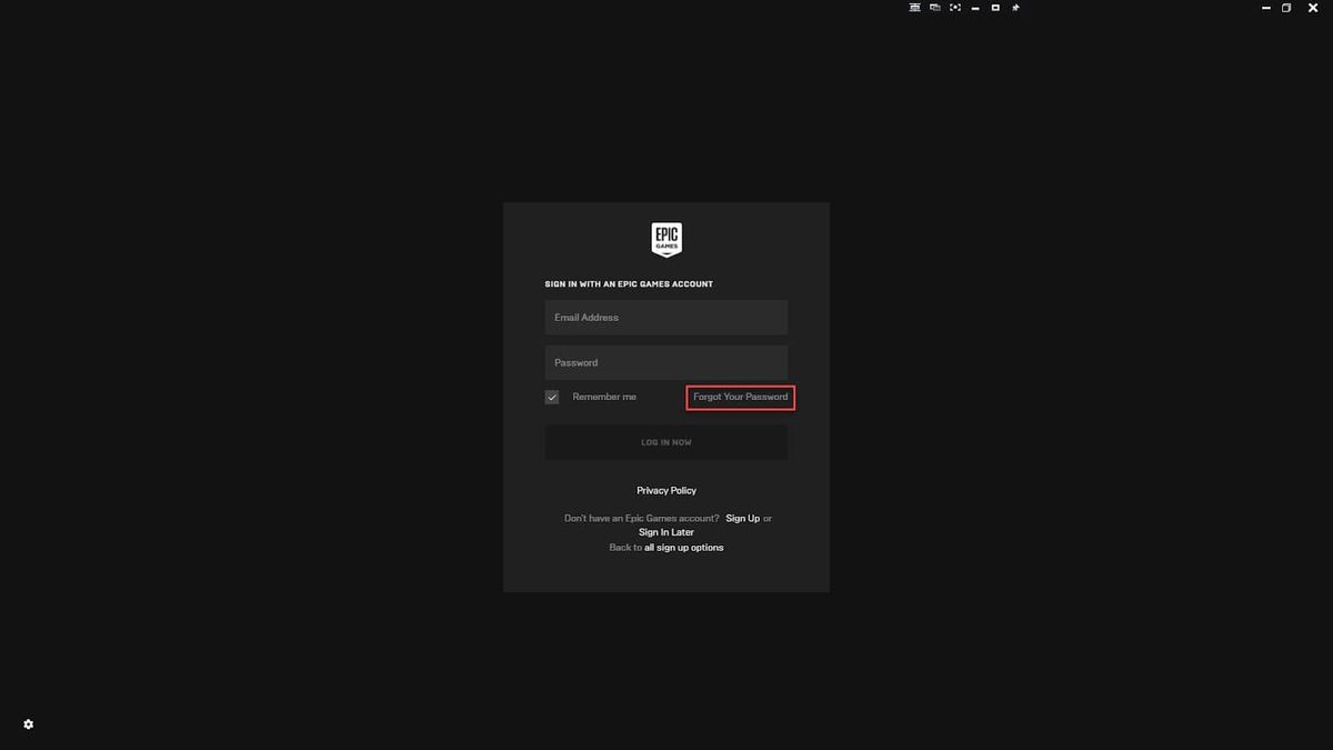 How to change your Fortnite password in the Epic Games Launcher | TechRadar