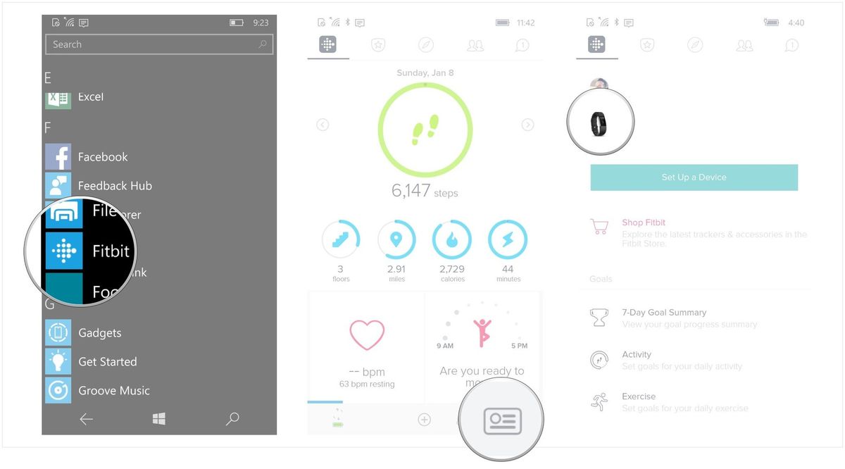 How to add, replace, and delete trackers in the Fitbit app for Windows ...