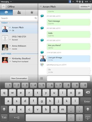 How to Make Calls and Text on an HP TouchPad | Laptop Mag