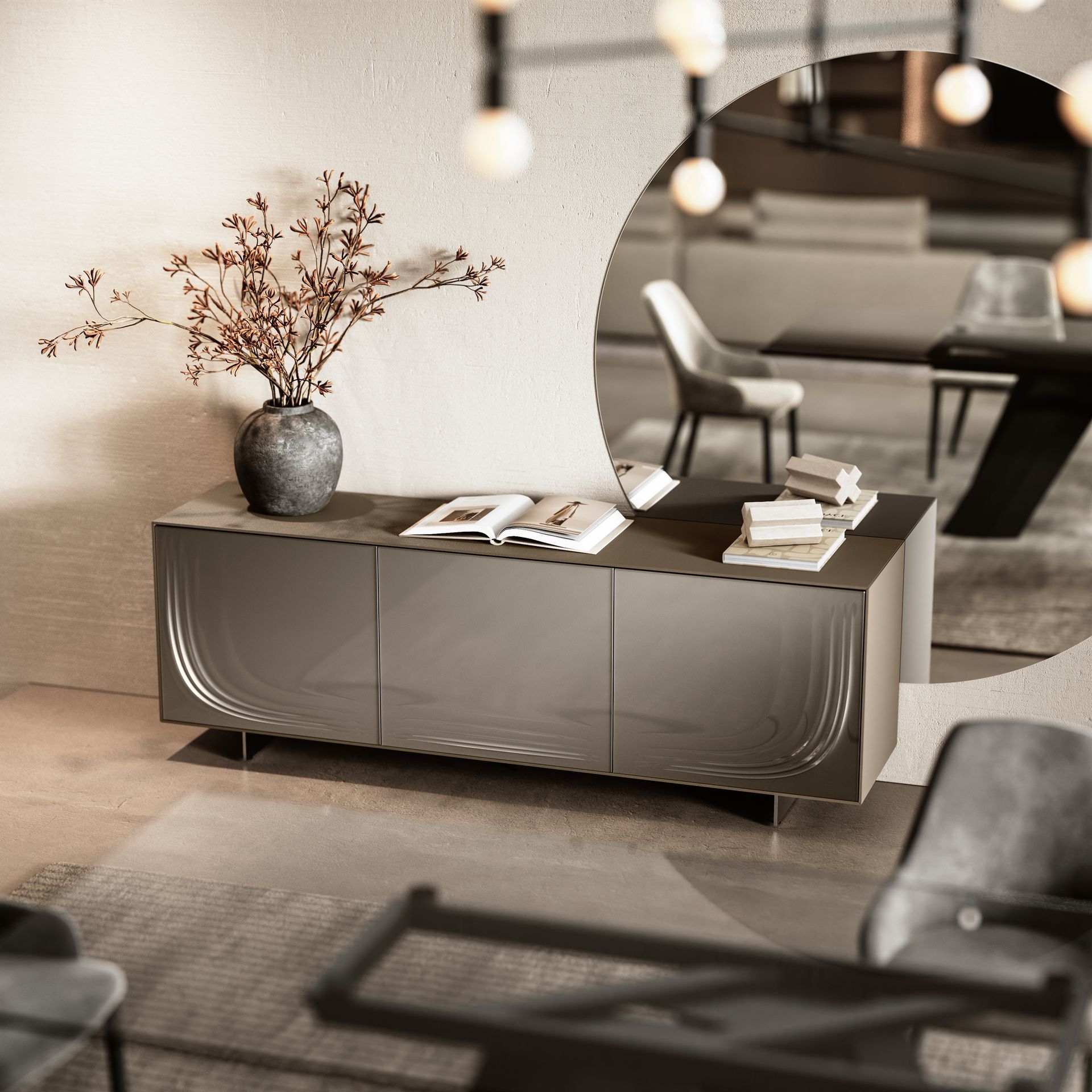 Zaha Hadid Architects’ kitchen collection is inspired by the geology of ...