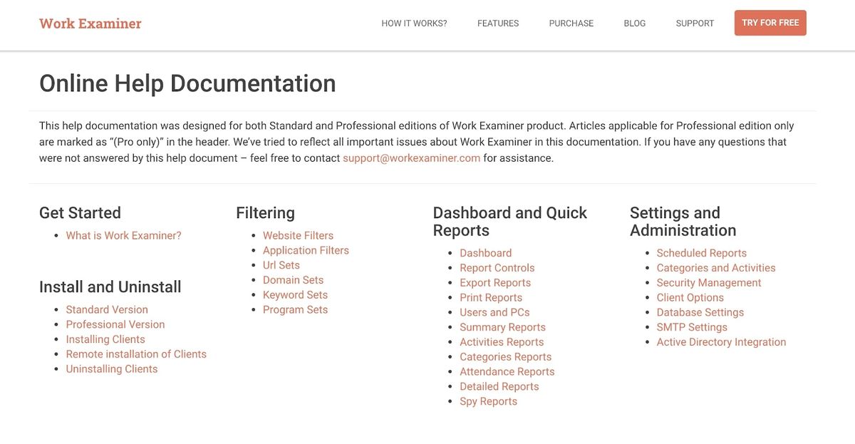 Work Examiner employee monitoring software | TechRadar