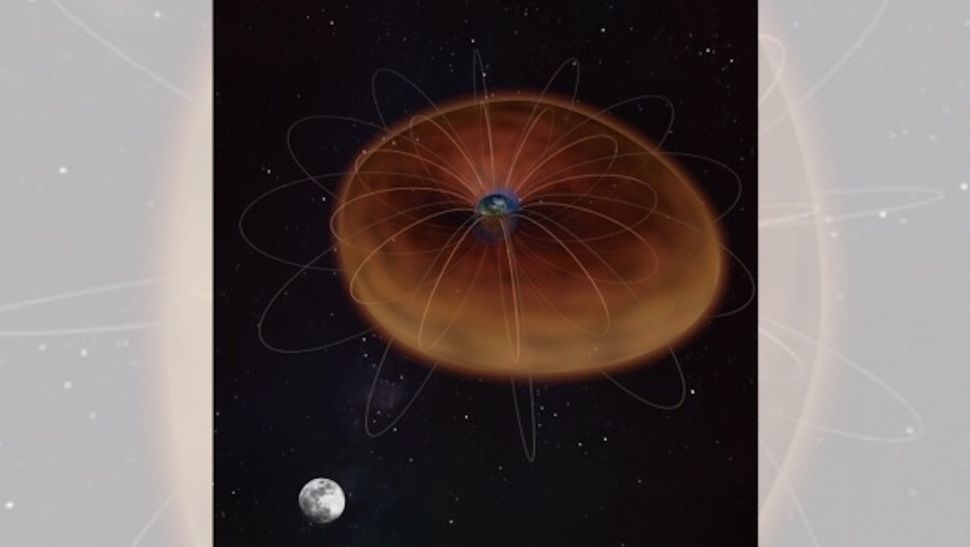 The moon has a hidden tide that pulls on Earth's magnetosphere, new ...