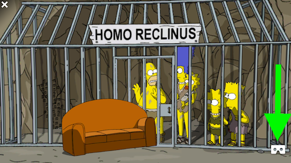 How To View The Simpsons VR Couch Gag: Planet Of The Couches | Cinemablend