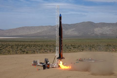 Vector Space Makes 1st Test Launch of Small-Satellite Rocket | Space