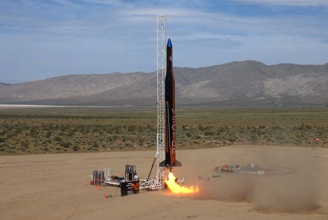 Vector Space Makes 1st Test Launch of Small-Satellite Rocket | Space