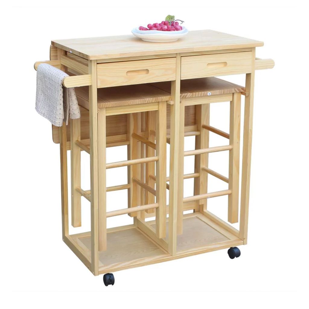 Best kitchen carts for small spaces — stylish and practical | Real Homes
