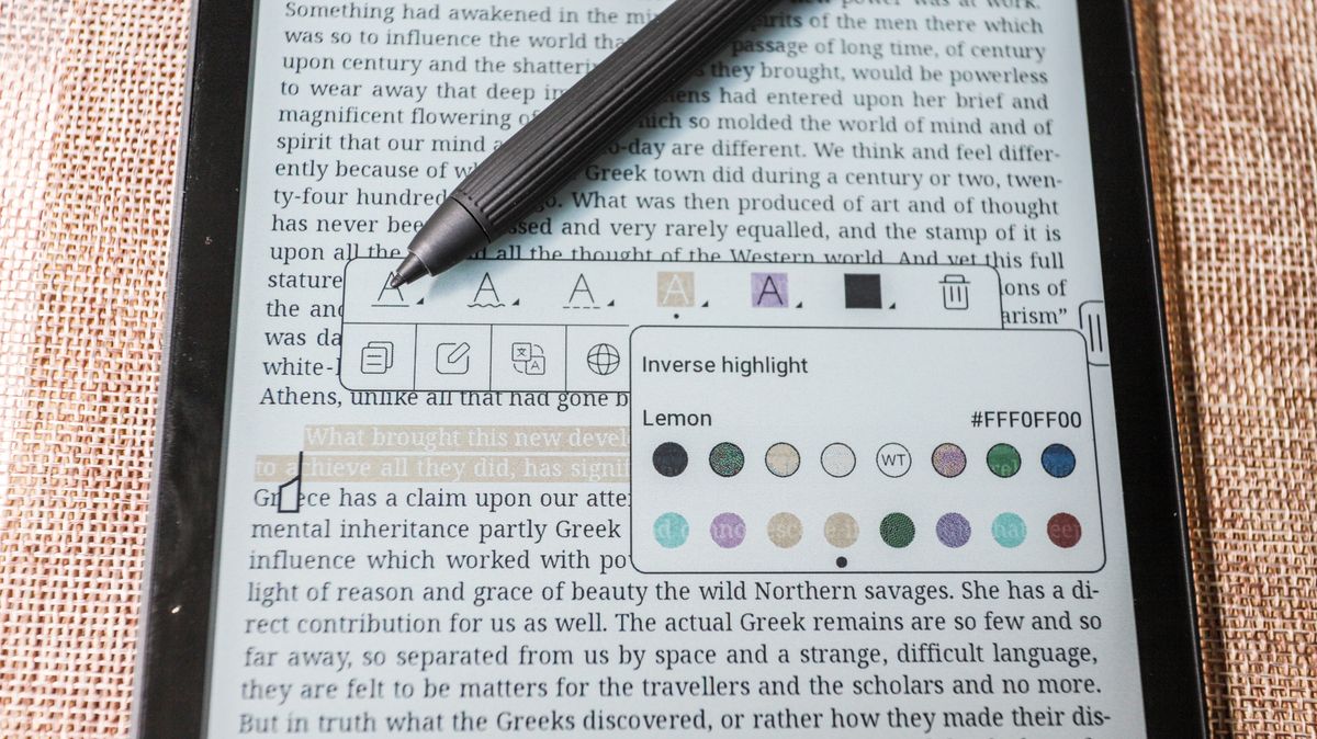 Onyx Boox Tab Mini C review: an ereader that’s colorful and compact ...