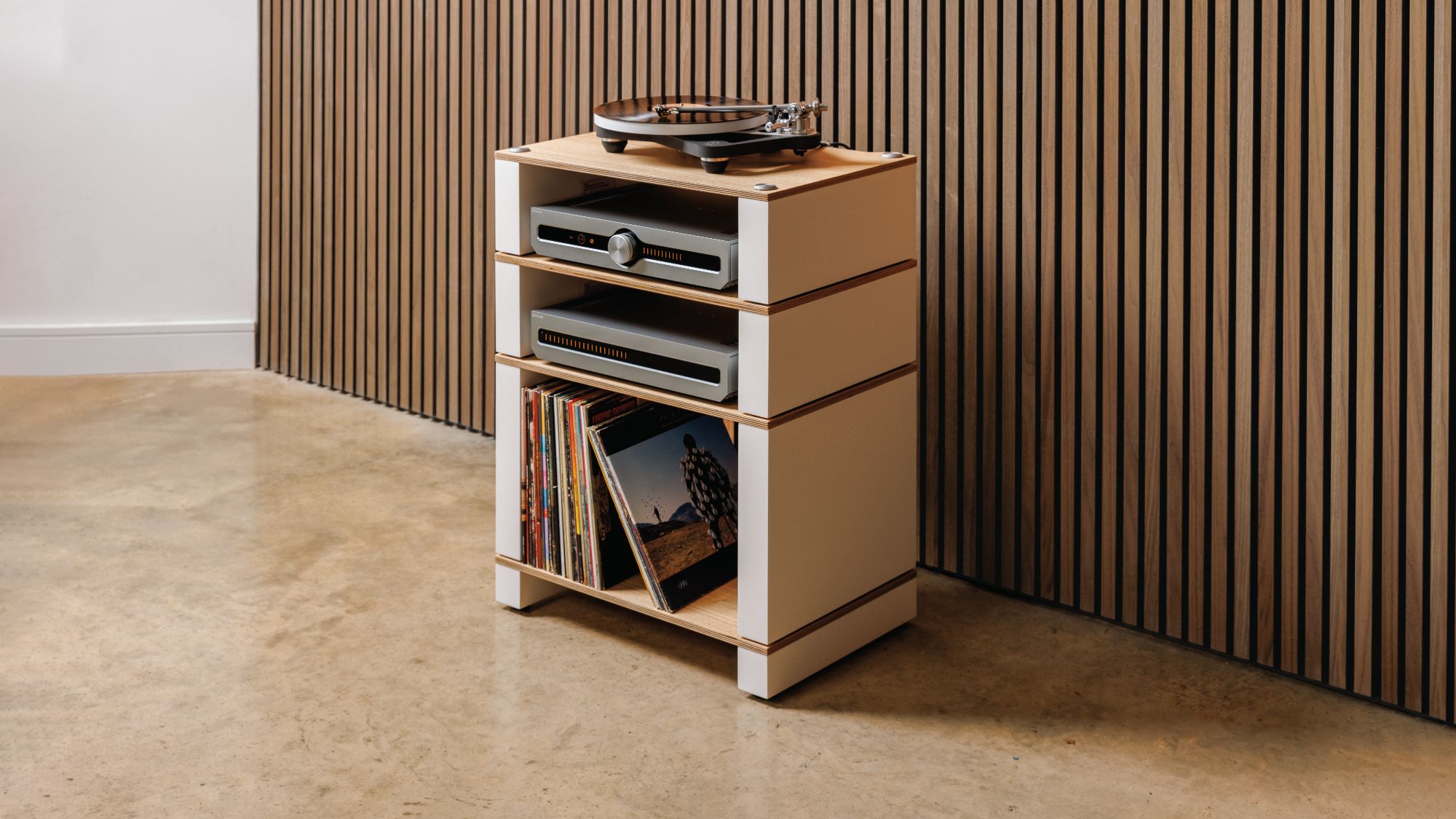 This minimal and modular hi-fi rack could be the stable support your ...