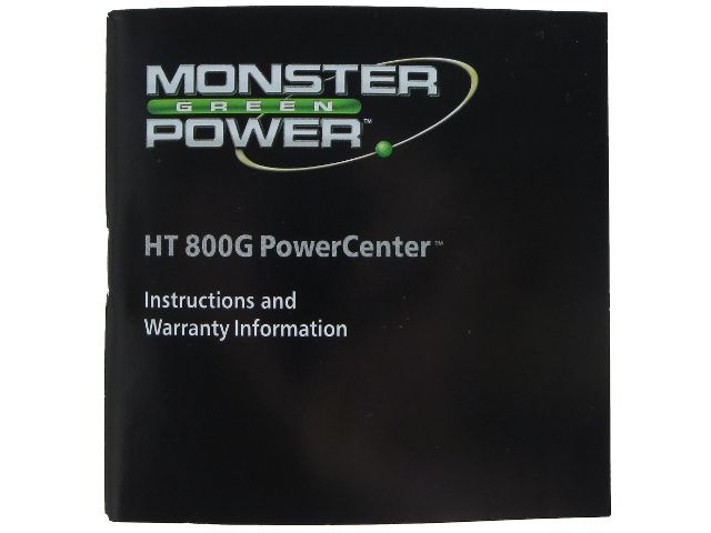 Monster PowerCenter HT 800G Tear-Down | Tom's Hardware