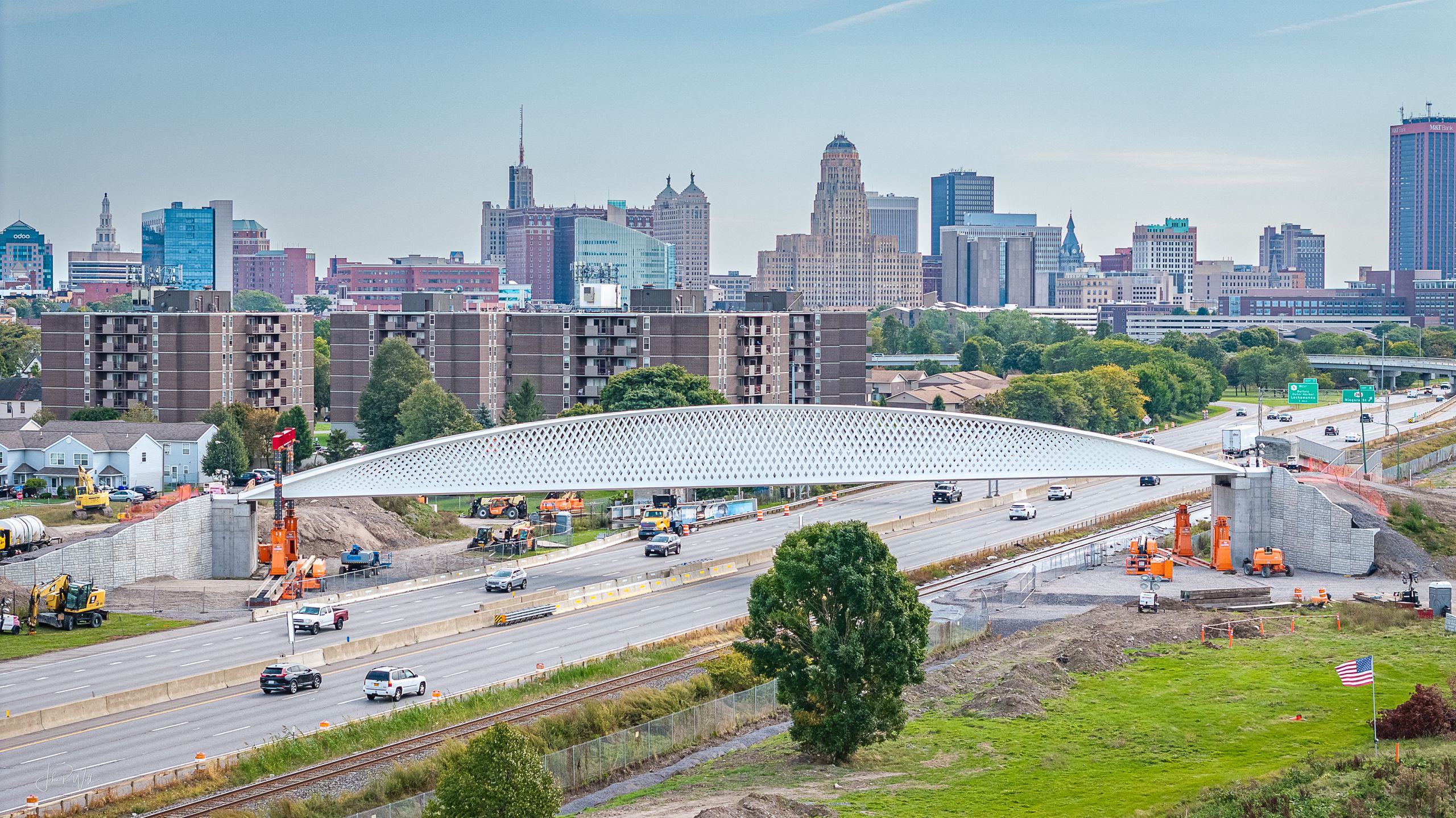 New Buffalo bridge offers much needed pedestrian infrastructure ...