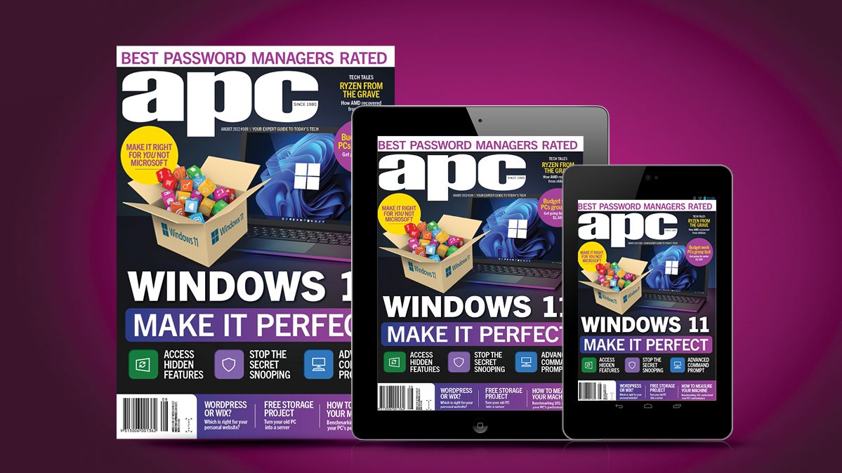 APC's August issue is on sale now! | TechRadar