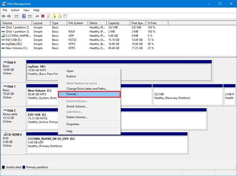 How to format a USB flash drive on Windows 10 | Windows Central