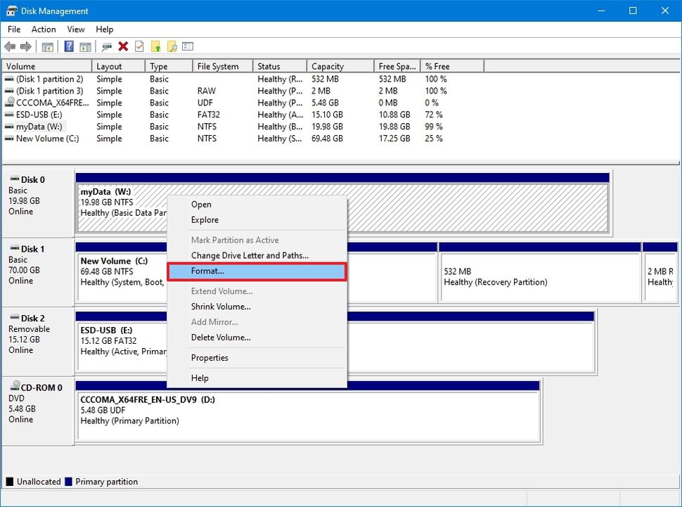 How to format a USB flash drive on Windows 10 | Windows Central