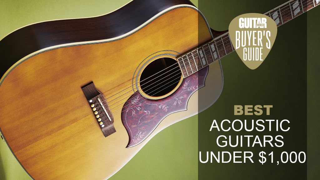Best acoustic guitars under $1,000 2022 | Guitar World
