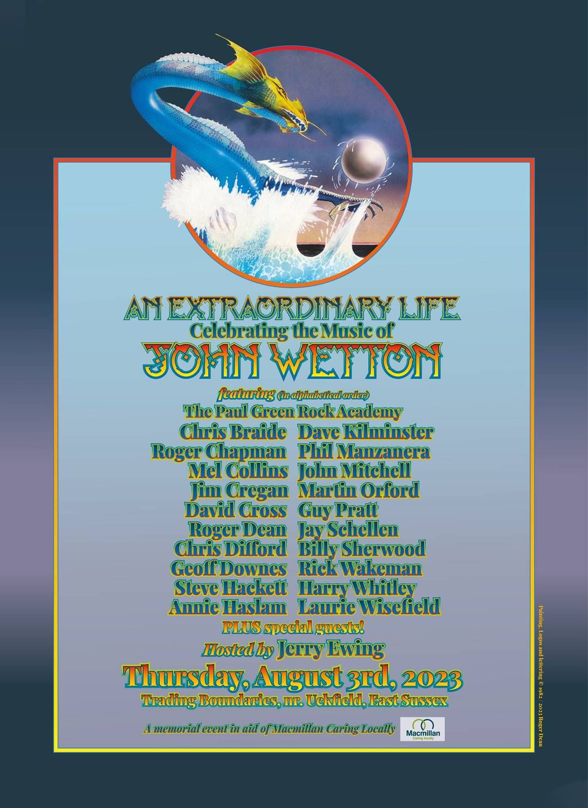 Star-studded John Wetton memorial concert announced | Louder