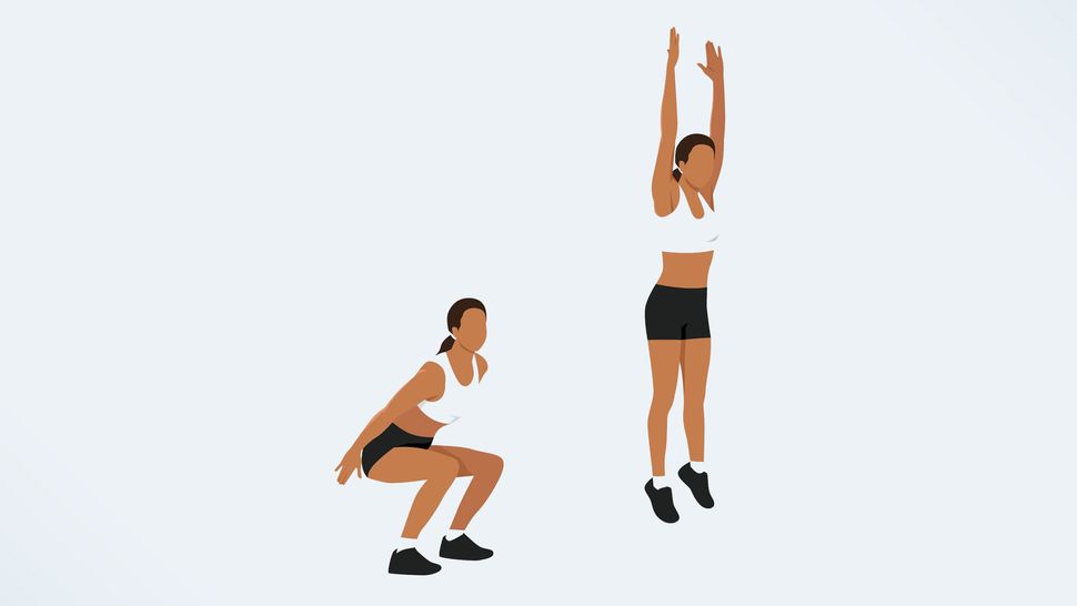 I did 50 squat jumps a day for a week — here’s what happened to my body ...