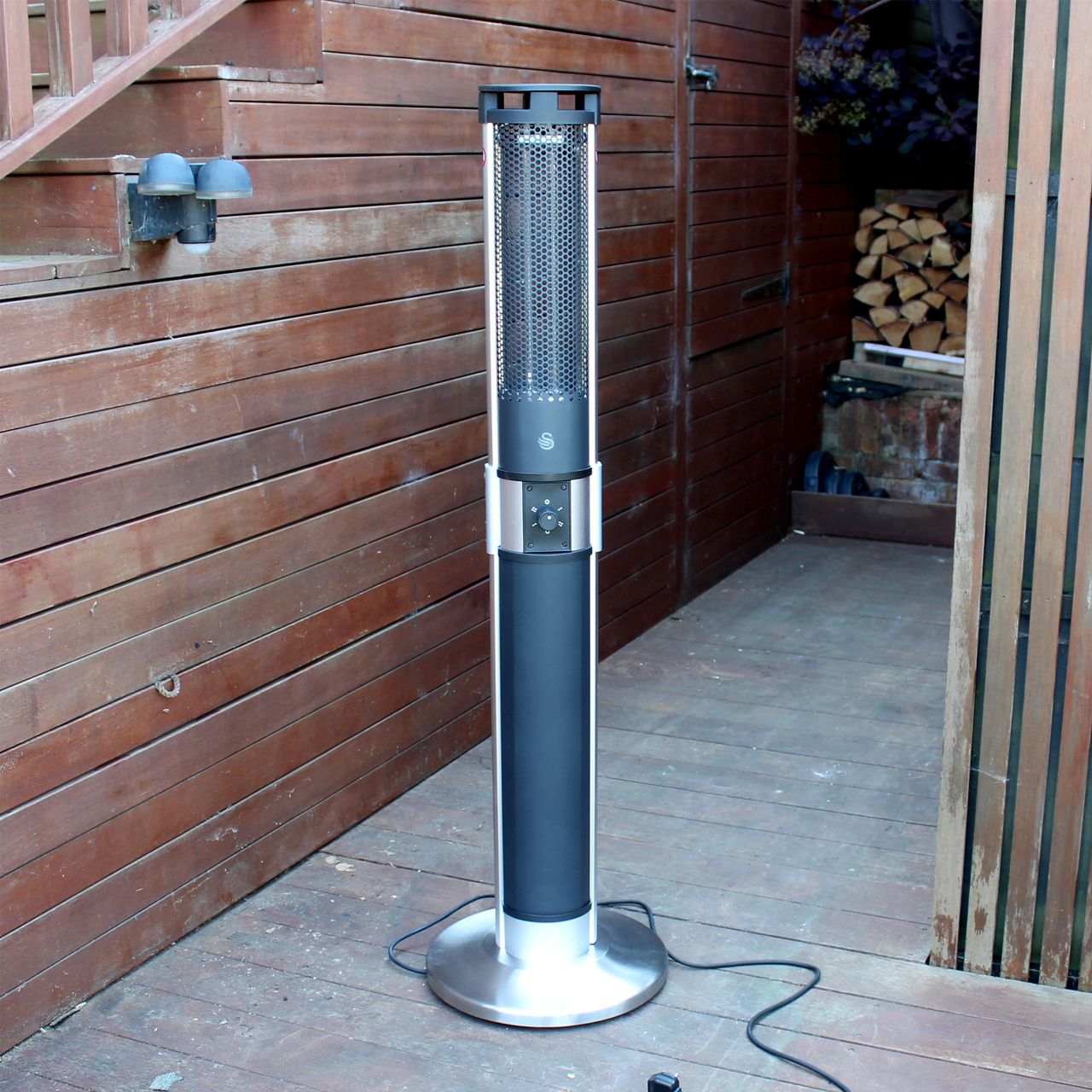 Swan Column Patio Heater review: tried and tested | Ideal Home
