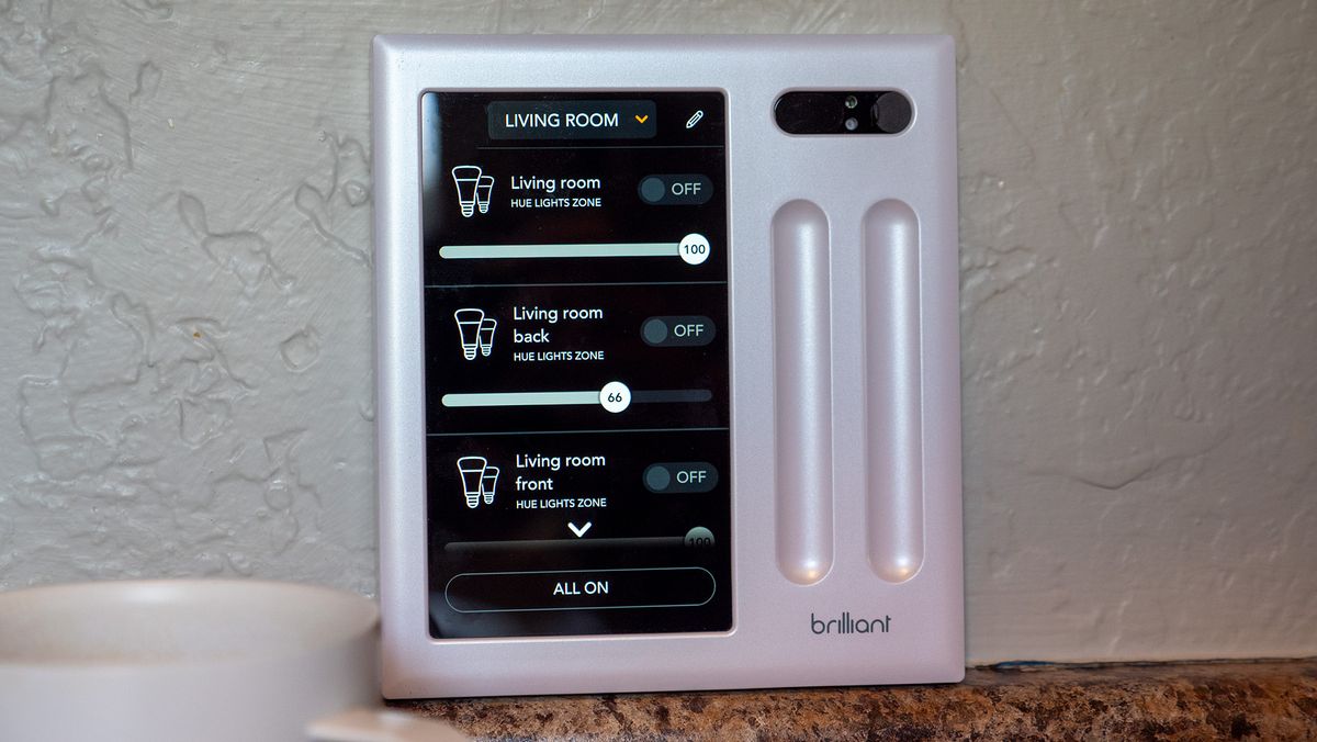 Forget wiring, this Brilliant smart home controller just needs a plug ...