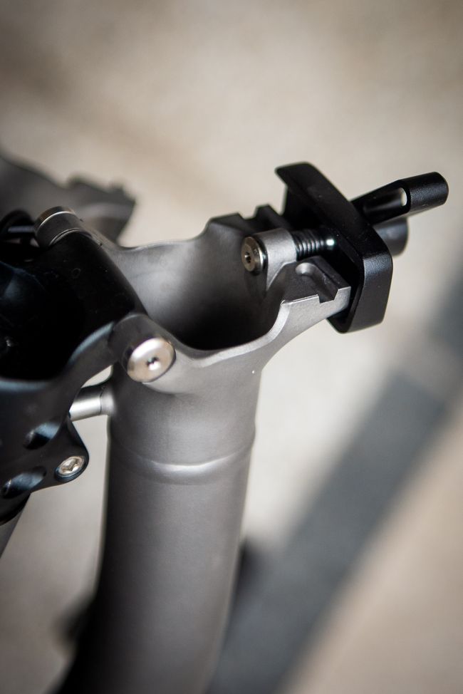 Brompton trailblazing titanium T-Line folding bike is a big leap ...