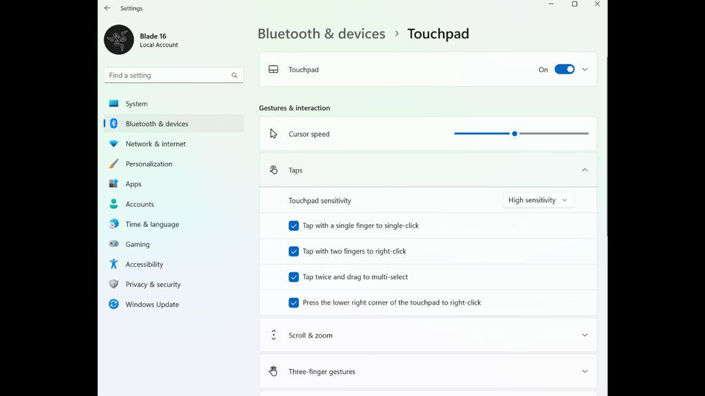 How to customize your touchpad in Windows 11 | Laptop Mag