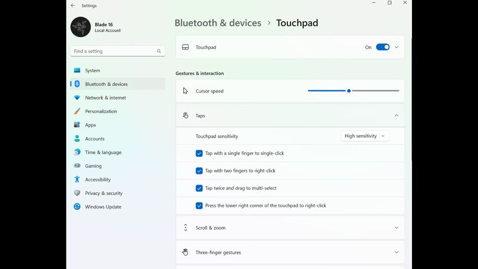 How to customize your touchpad in Windows 11 | Laptop Mag