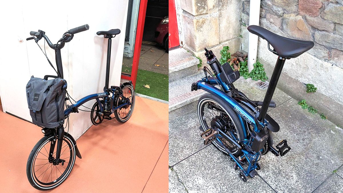Brompton Electric P Line review: a lightweight, premium offering with a ...