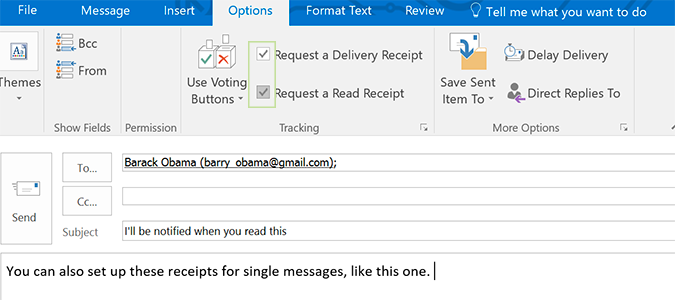 How to Set Up Read Receipts to See When Your Outlook Mail is Read ...