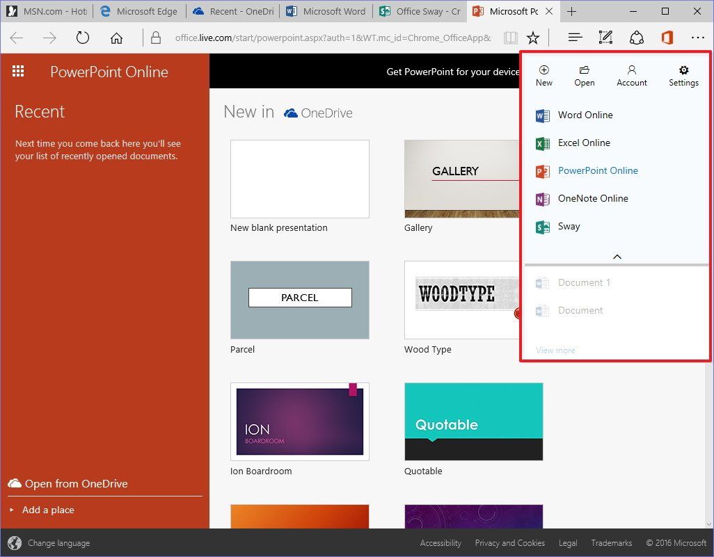Here's a closer look at the new Office Online extension for Microsoft ...