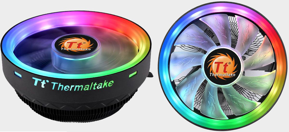 Thermaltake’s newest CPU cooler brings the RGB light show to compact ...