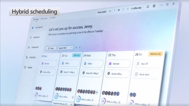 Microsoft Places is a new app designed for optimizing hybrid work environments and employees ...