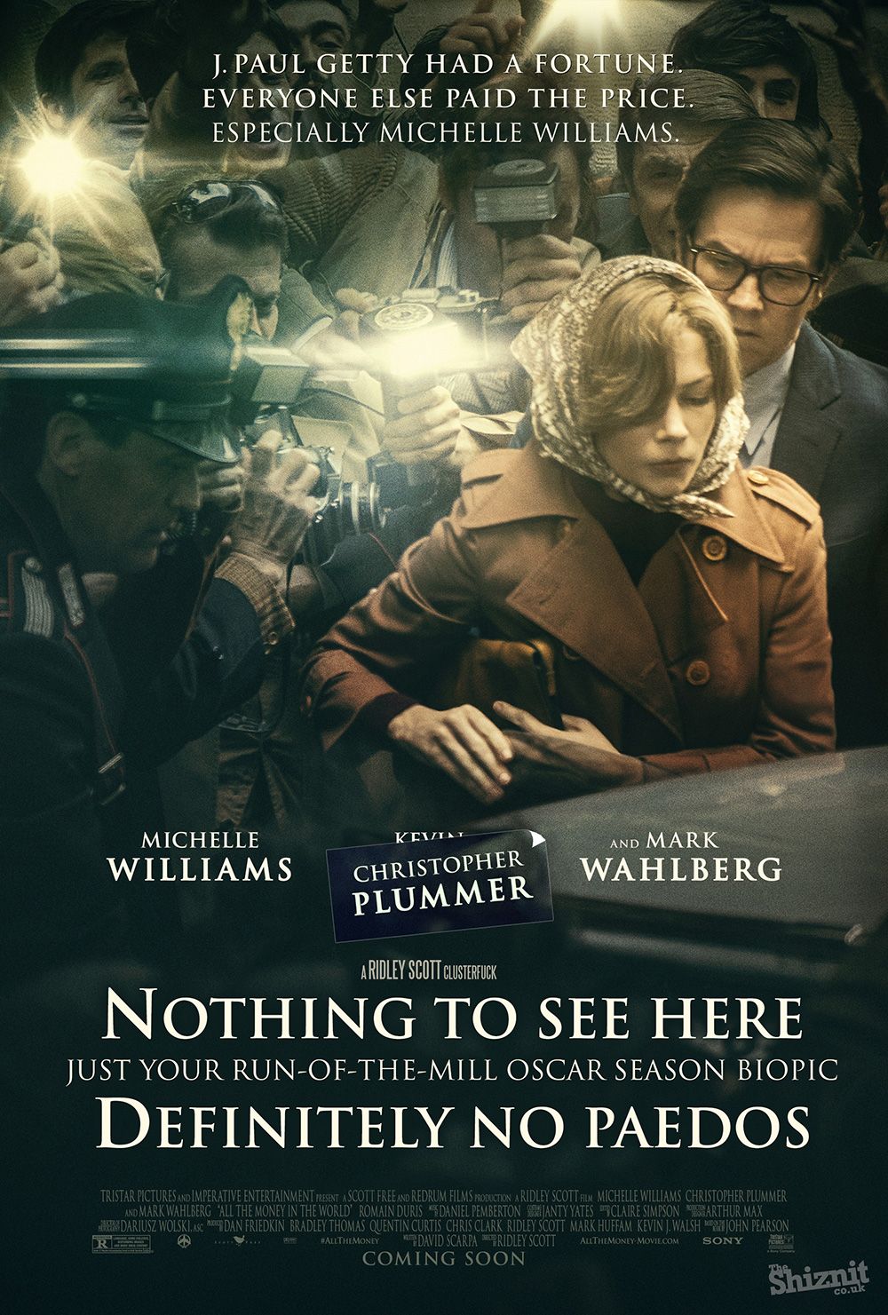 Brutally honest posters for Oscar-nominated movies | Creative Bloq