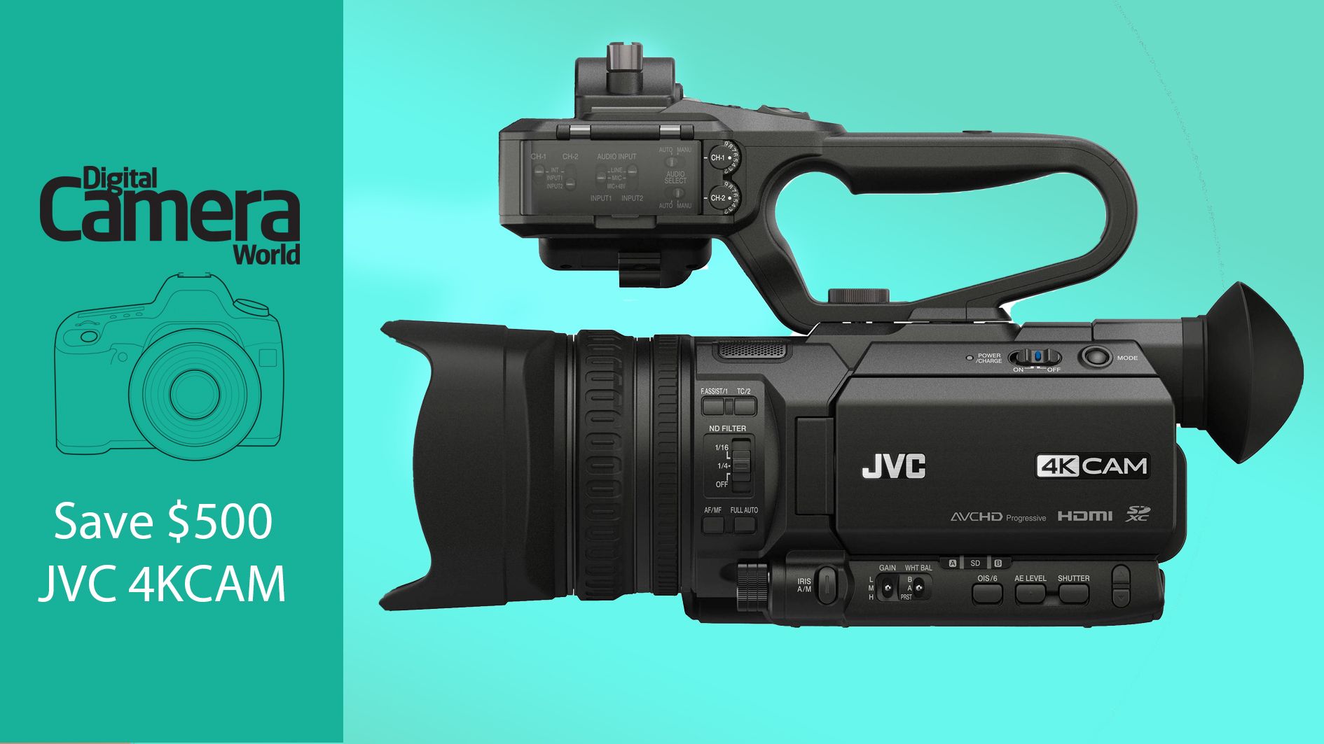 JVC 4K professional camcorder now $1,495 – a huge $500 saving | Digital ...
