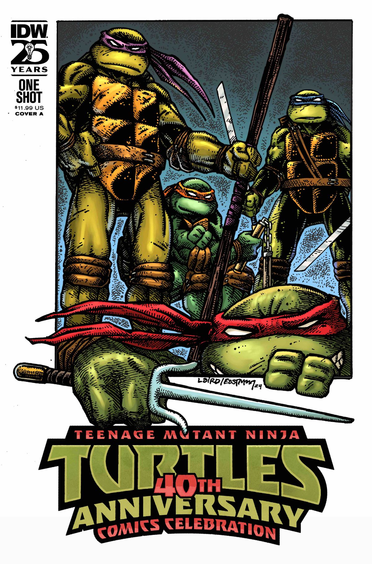 Teenage Mutant Ninja Turtles co-creators Kevin Eastman and Peter Laird ...