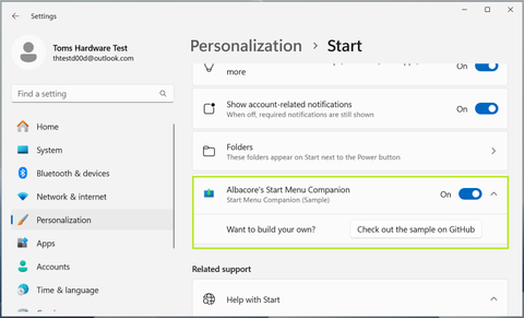 Windows adds custom widgets called Companions to the Start Menu – here ...