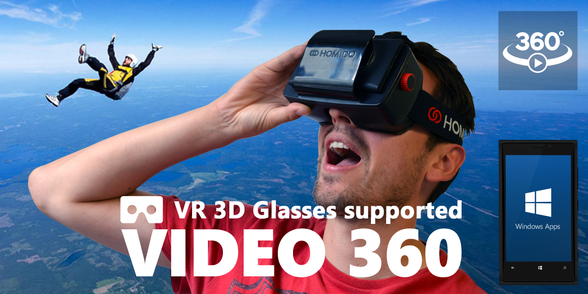 Video 360 adds support for 3D VR and cardboard headsets in latest ...