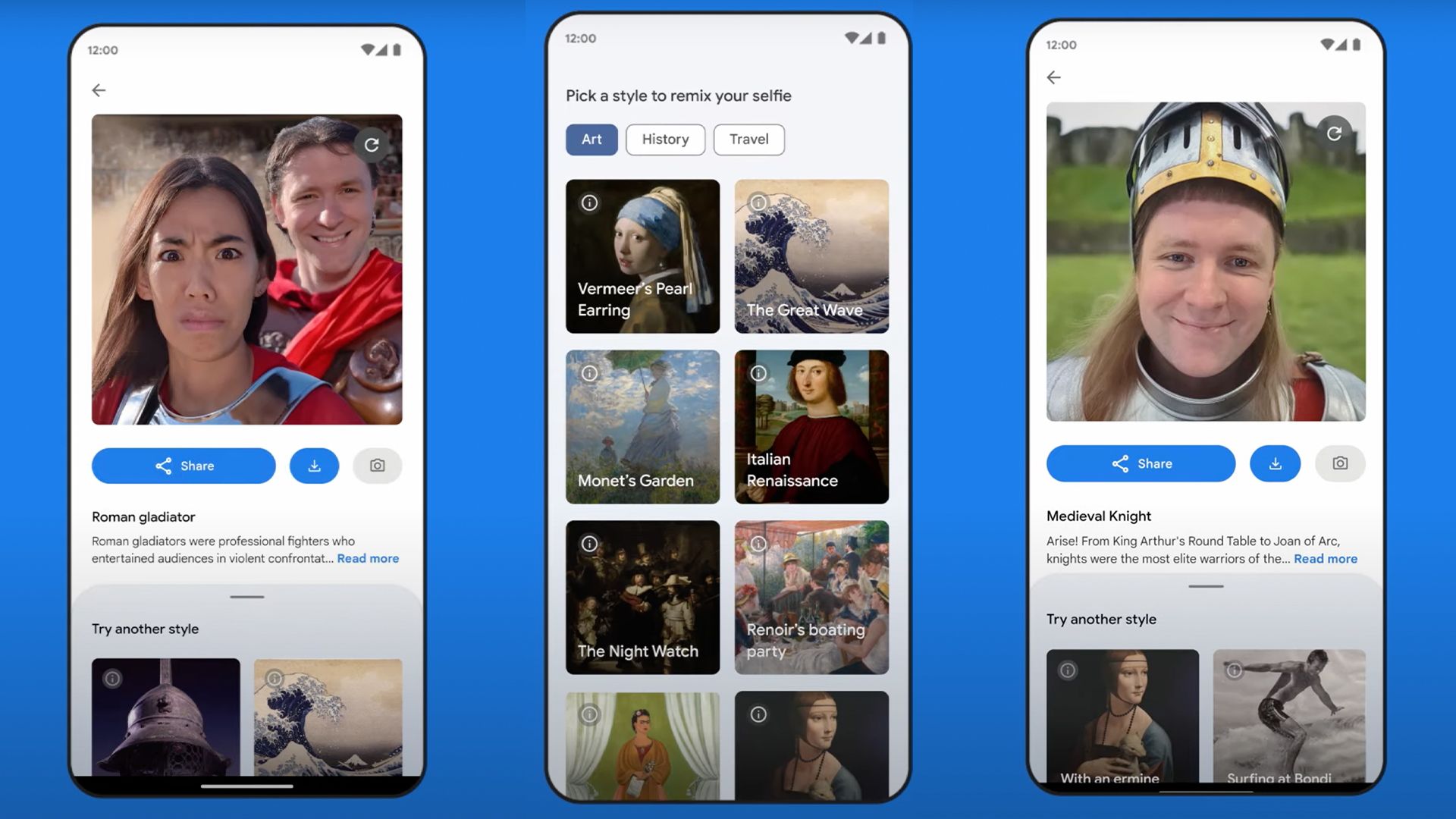 Google’s new AI feature transforms you into a historical art piece ...