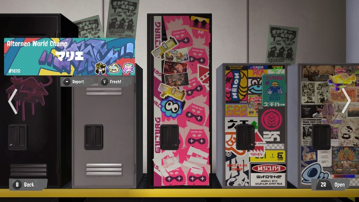 Splatoon 3 Locker guide: How to get decorations and customize your ...