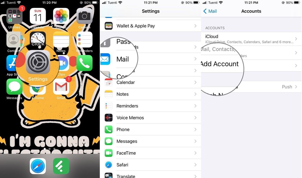 How to set up mail on iPhone and iPad including contacts and calendars ...