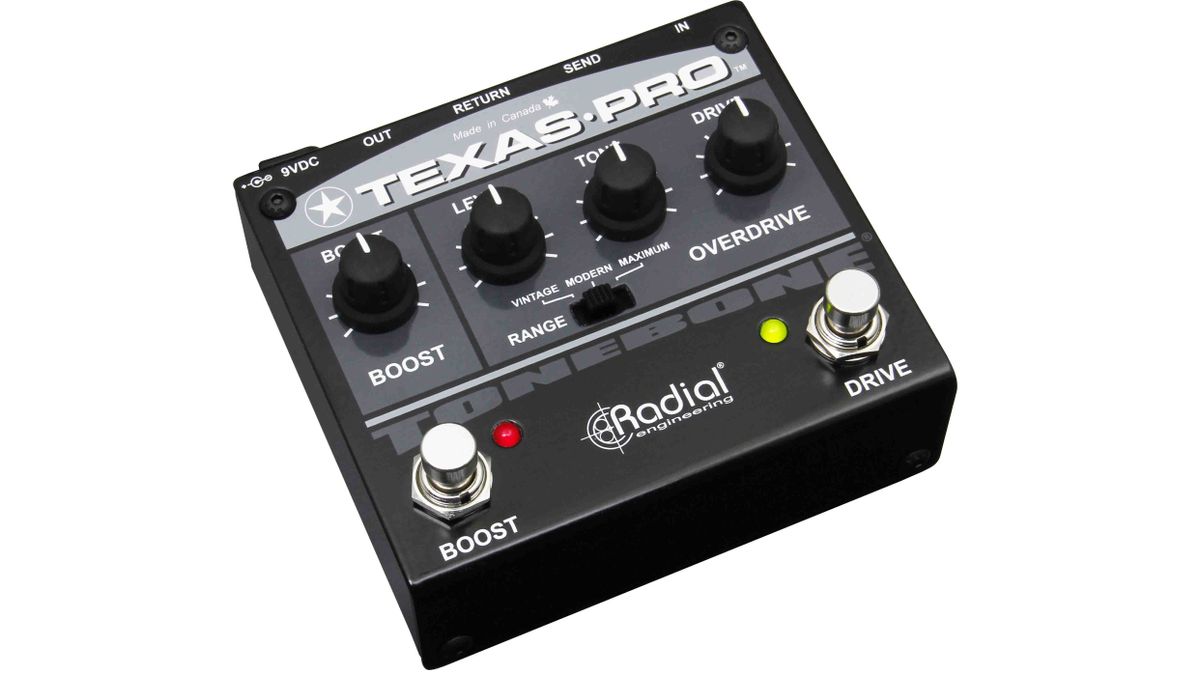 Radial launches Texas-Pro overdrive and clean booster pedal | MusicRadar