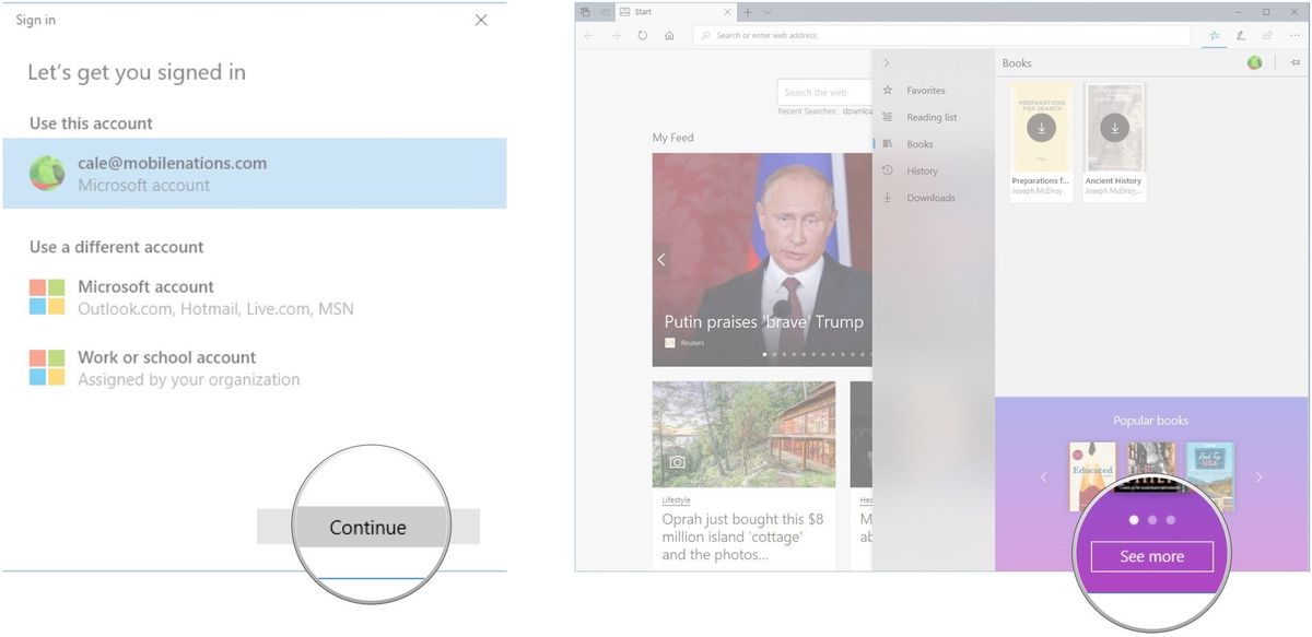 How to buy and read ebooks in Windows 10 | Windows Central