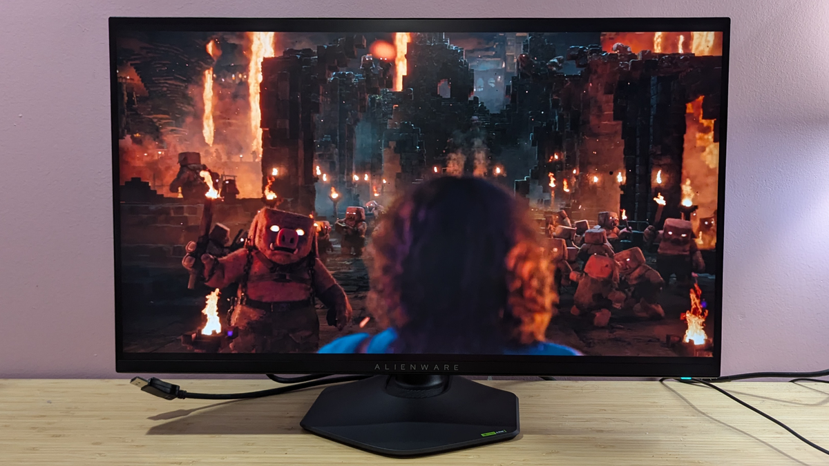 Alienware AW2725QF gaming monitor review: Two displays in one for under ...
